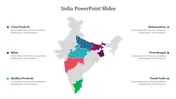 Map Of India Infographics PowerPoint and Google Slides