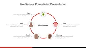 Download Now Five Senses PowerPoint Presentation Slide
