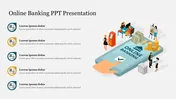 Online Banking System PPT Template and Google Slides
