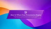 Abstarct Welcome PPT Background & Google Slides Templates