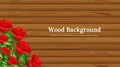 Wood Background PowerPoint and Google Slides Templates