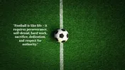 Get Football Backgrounds PPT And Google Slides Templates
