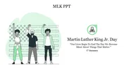 Martin Luther King Google Slides and PowerPoint Template