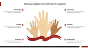 Free Human Rights PowerPoint Template and Google Slides