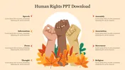 Human Rights PPT Presentation Template and Google Slides