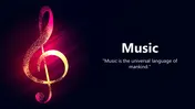 Music Background For PowerPoint and Google Slides Templates