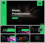 Amazing PowerPoint Backgrounds Music Theme