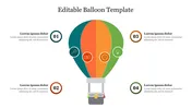 Free Balloon PowerPoint Template Slide PPT presentation