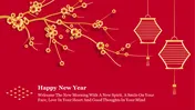 Add To Cart PowerPoint On Chinese New Year Template