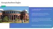 Explore Georgia State University PowerPoint Template PPT