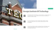 Get Now Georgia Tech Isye Presentation Template Slide