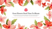 Floral PowerPoint Templates Presentation and Google Slides