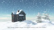 Snow Background Presentation and Google Slides Themes