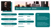 Explore Bio PowerPoint Template and Google Slides Themes