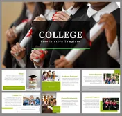 Free College PowerPoint Template and Google Slides