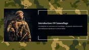 Camouflage PowerPoint Presentation And Google Slides