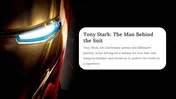 Iron Man PPT Presentations And Google Slide Templates