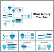 Iceberg Chart Maker PowerPoint and Google Slides Templates