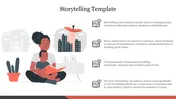 Attractive Storytelling Presentation Template Design