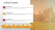 Free College PowerPoint Template and Google Slides