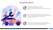 Automobile PPT Background Template and Google Slides