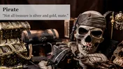 Pirate PowerPoint Background And Google Slides Themes
