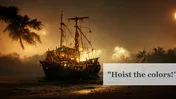 Pirate PowerPoint Background And Google Slides Themes