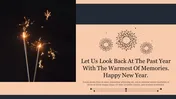 Explore 2022 New Year PowerPoint Template Clock Slide