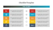 PowerPoint Checklist Template and Google Slides Presentation