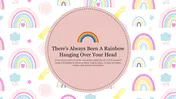 Boho Rainbow PowerPoint Template Free Google Slides