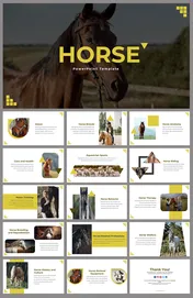 Explore The Horse PowerPoint And Google Slides Themes