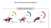 Download Horse PowerPoint Design Presentation Slide