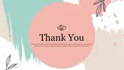Thank You Slide PPT Template for Professional Use