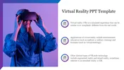 Add To Cart Virtual Reality PPT Template Presentation Slide