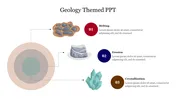 Discover Geology Themed PPT PowerPoint Template Slide