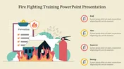 Fire Fighting Training PowerPoint Google Slides Presentation