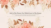 Floral Google Slides and PowerPoint Template presentation
