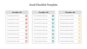 Editable Checklist PowerPoint and Google Slides Themes