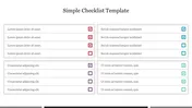 Use This Checklist PowerPoint And Google Slides Template