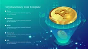 Free Cryptocurrency PowerPoint Template for Financials