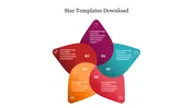 Make A Star Diagram For PPT Presentation Slide