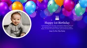 Birthday Card PowerPoint Template and Google Slides