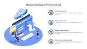 Online Banking System PPT Template and Google Slides