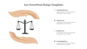 Law PowerPoint Template for Google Slides Presentation
