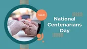 Buy Now! National Centenarians Day PPT And Google Slides