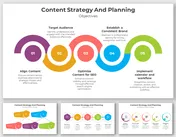 Content Marketing Strategy PPT and Google Slides Templates