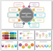 Data Science Applications Infographics for PowerPoint