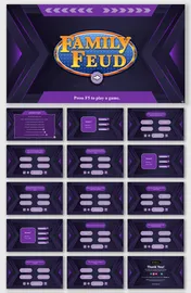 Family Feud PPT Presentation And Google Slides Templates