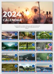 Best 2024 Calendar PowerPoint And Google Slides Templates