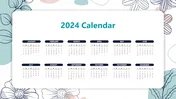 PowerPoint Calendar Template 2024 and Google Slides Themes